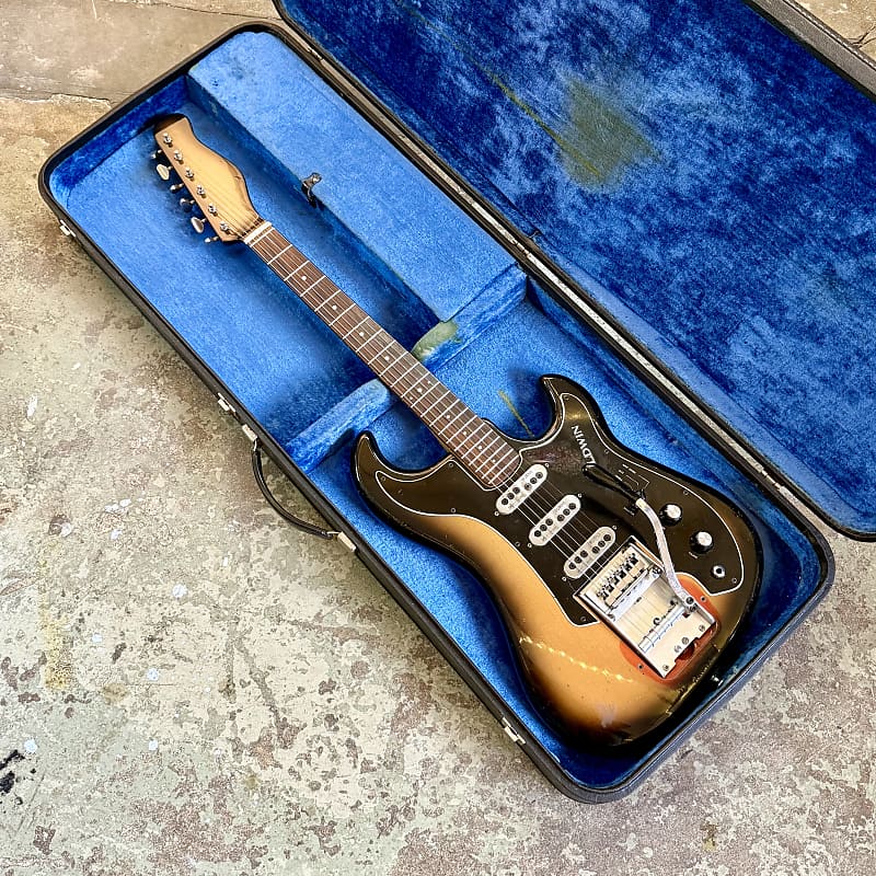 Burns Baldwin Split Sound Jazz guitar c 1966 - Sunburst | Reverb