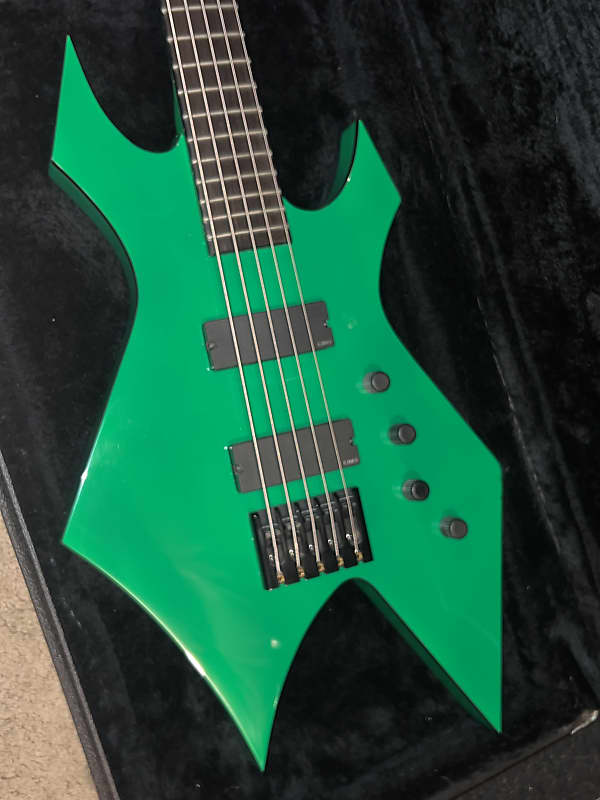 2008 B.C. Rich Vintage Warlock Paolo Gregoletto 5 String Bass | Reverb