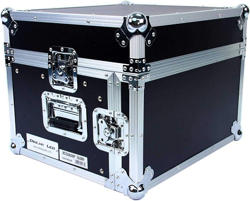 Flight Case 8u Slant Mixer Vertical Rack System With Full Ac | Reverb