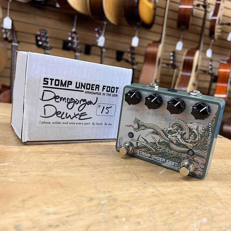 Stomp Under Foot Demogorgon Deluxe Fuzz Effects Pedal - Made | Reverb