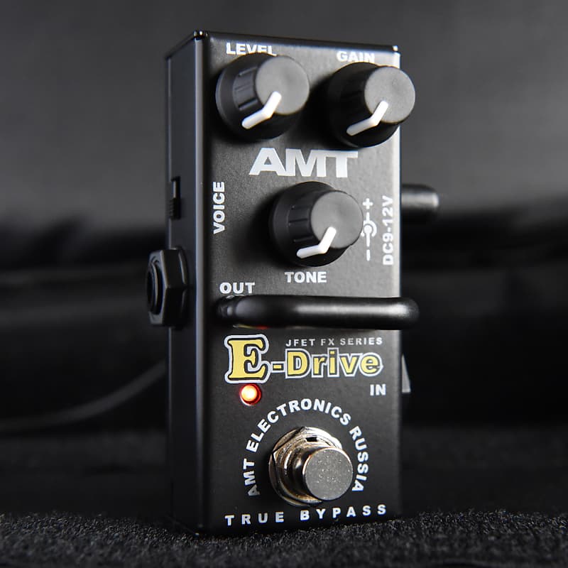 AMT Electronics E-Drive Mini JFET Distortion Pedal | Reverb