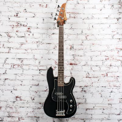 Hondo - Model H 815-BK - Electric Bass Guitar - Short Scale - | Reverb