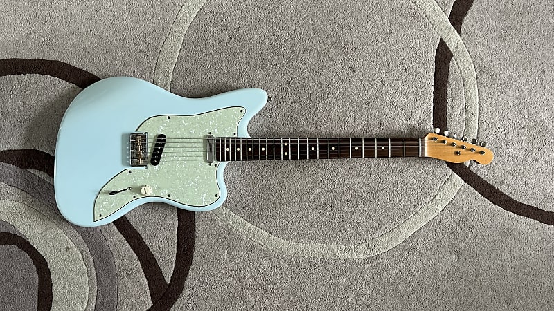 Warmoth / USACG Telemaster 2019 - Sonic Blue Nitro | Reverb Australia
