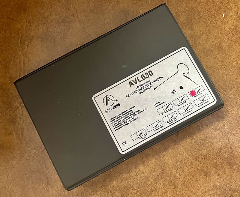 Av-Jefes AVL-630-sh4 Earhook Headset Mic for Shure Wireless | Reverb