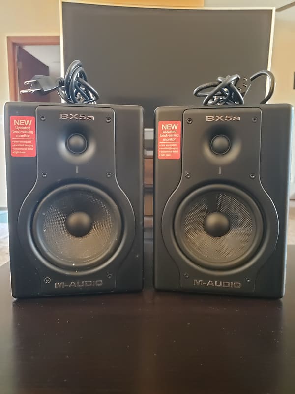 M-Audio BX5a Studio Monitors - Black | Reverb