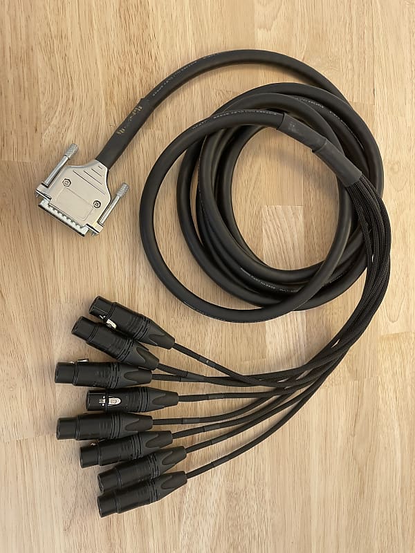 Mogami DB25 to XLRF 8-channel snake - 15 feet | Reverb
