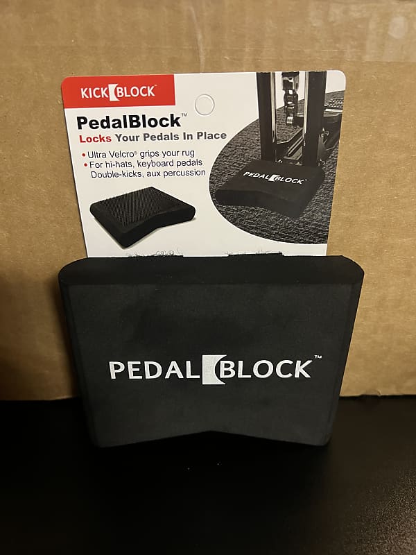 KickBlock PedalBlock Drum Pedal Anchor - Black | Reverb