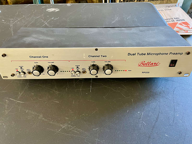 Bellari RP220 Dual Tube Mic Preamp | Reverb