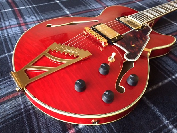 D'Angelico Excel SS 2017 Cherry Red | Reverb