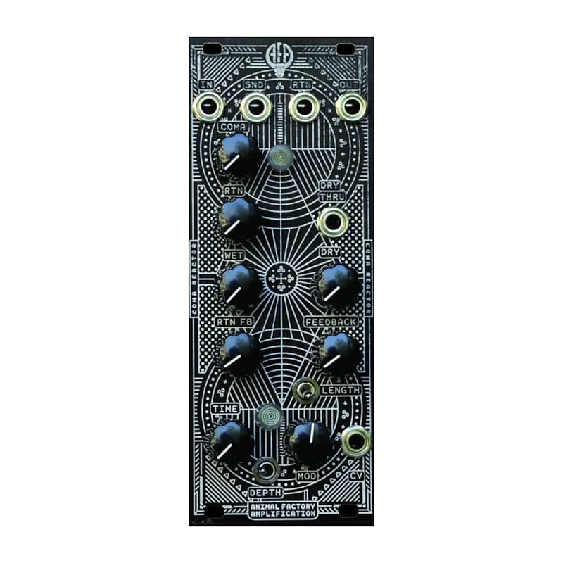 Animal Factory Amplification Coma Reactor Eurorack Delay | Reverb