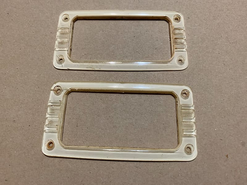 Gretsch Pickup Ring 70’s White -Aged For Monkees | Reverb