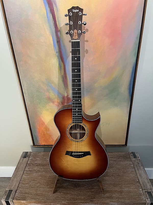 Taylor 512NG Nanci Griffith Signature, 49/100 1996 - Sunburst | Reverb