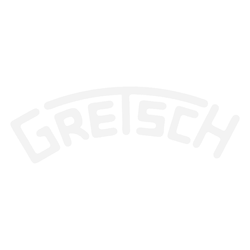 Gretsch Drum Logos-Modern Broadkaster logo / Matte White / 7" | Reverb