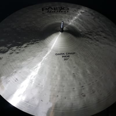 Paiste Masters Dark Crash Ride 22" - 2360 grams | Reverb