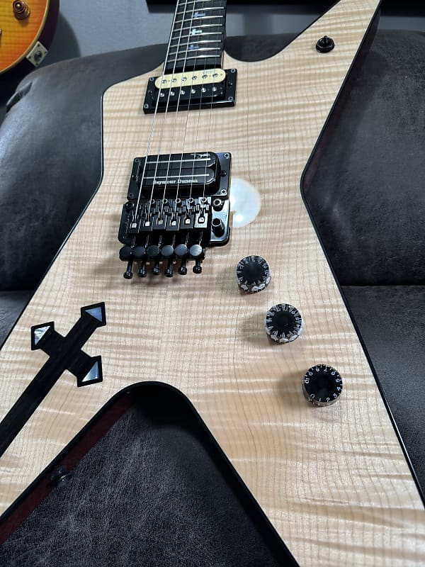Dean USA Custom Shop Dimebag Southern Cross ML - Flame Top | Reverb