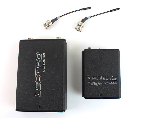 Lectrosonics UM200C & UCR205D Transmitter & Receiver BLK 28 | Reverb