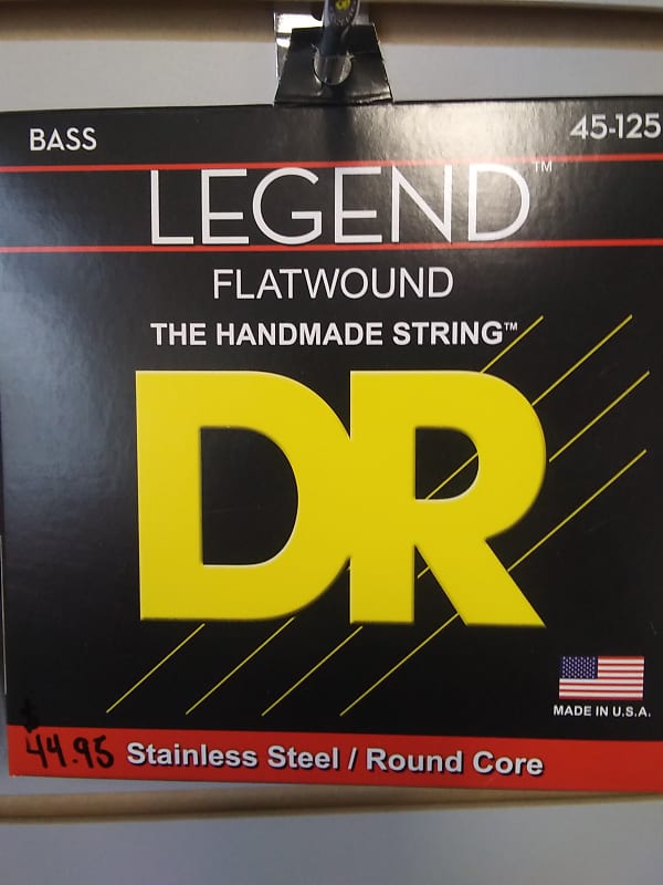 DR Legend Flat wound bass strings | Reverb