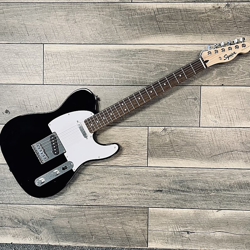 used Squier Telecaster Black | Reverb