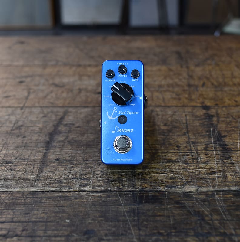 Donner Mod Square Guitar Effect Pedal - 7 Modulation Modes | Reverb