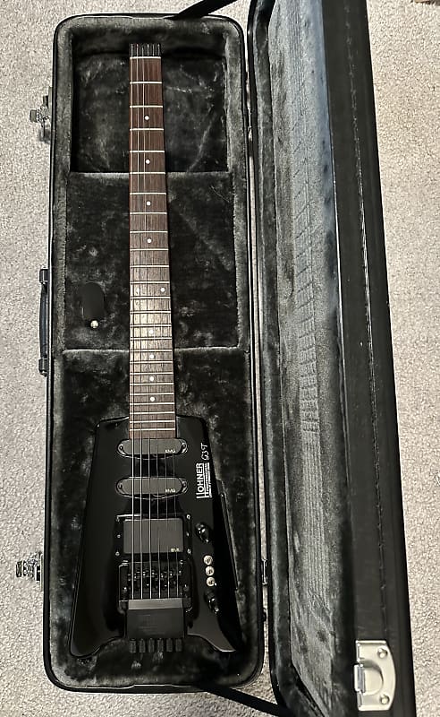 Hohner G3T 1990 Headless Guitar w/ Hard Case and String | Reverb
