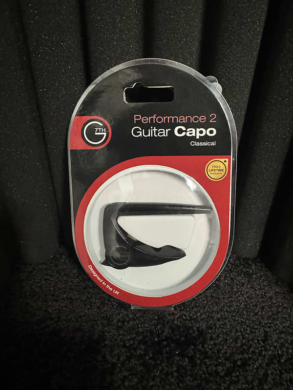 G7th Performance 2 Classical Guitar Capo - Black | Reverb