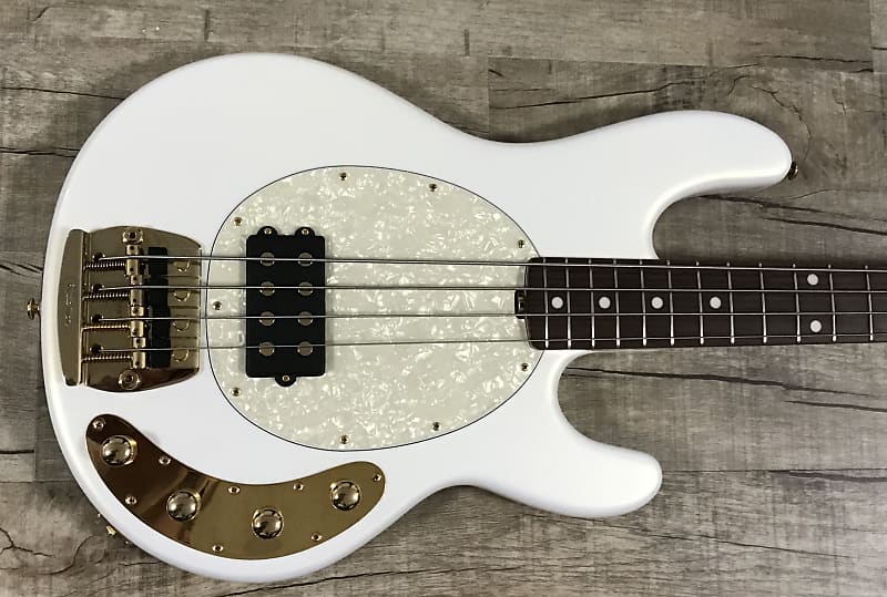 2011 Music Man PDN Limited Edition Gilded White Stingray | Reverb