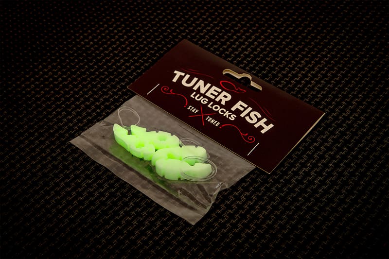 Tuner Fish Lug Locks, Glow In The Dark, 4 Pack | Reverb