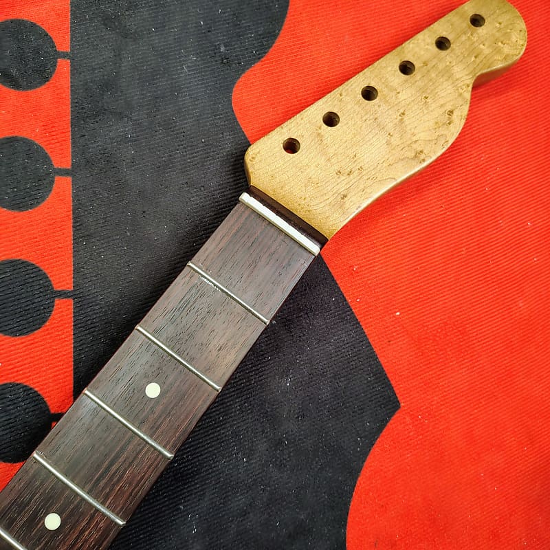 Birdseye Maple Tele Neck fits fender Telecaster body [Blem] | Reverb