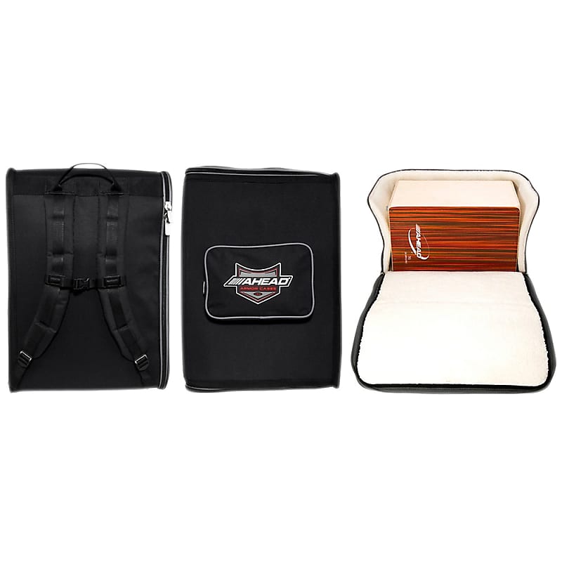 Ahead Armor Cases Cajon Deluxe Case with Backpack Straps 21 x | Reverb