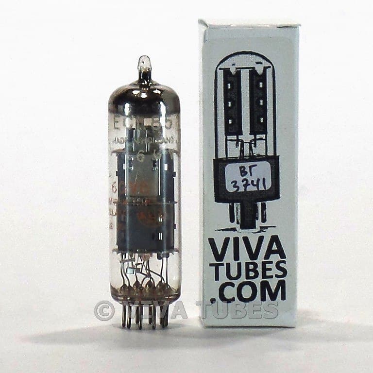 Tests NOS Amperex Holland ECL85/6GV8 Grey/Silver Plate O Get | Reverb