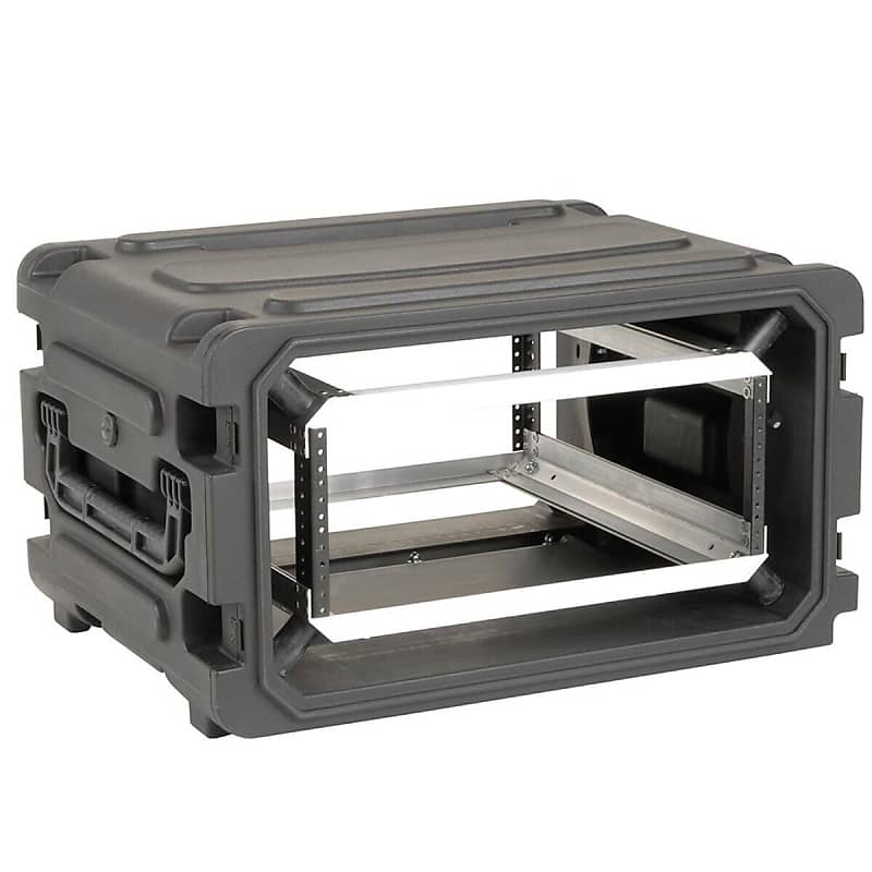 SKB 3SKB-R04U20W Shock mount rolling rack case flight case, | Reverb