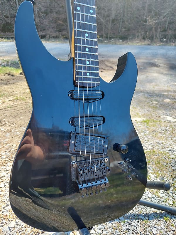 Kramer Japanese F6000 Blackout Duel/Quad Rail 6 Coil Tap | Reverb