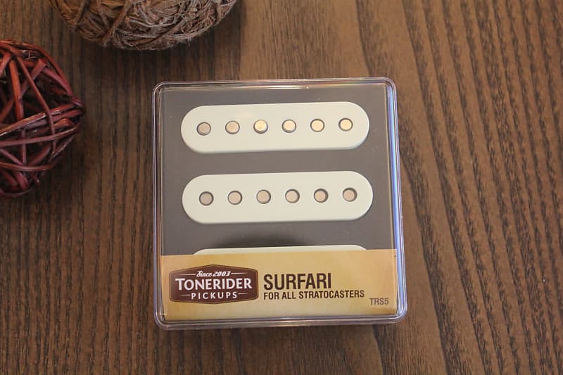 Tonerider Surfari SSS Stratocaster Pickups Set - peppermint | Reverb
