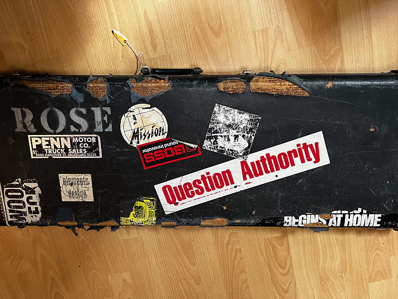 1960's- 1970's Vintage Fender Hardshell Guitar Case - Yellow | Reverb