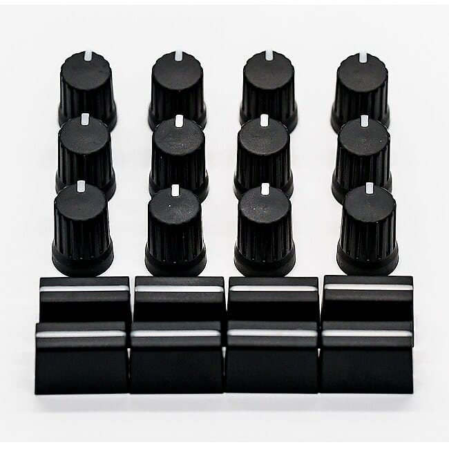 DJ Tech Tools DJ TECHTOOLS Chroma Caps Pack Pro Black | Reverb