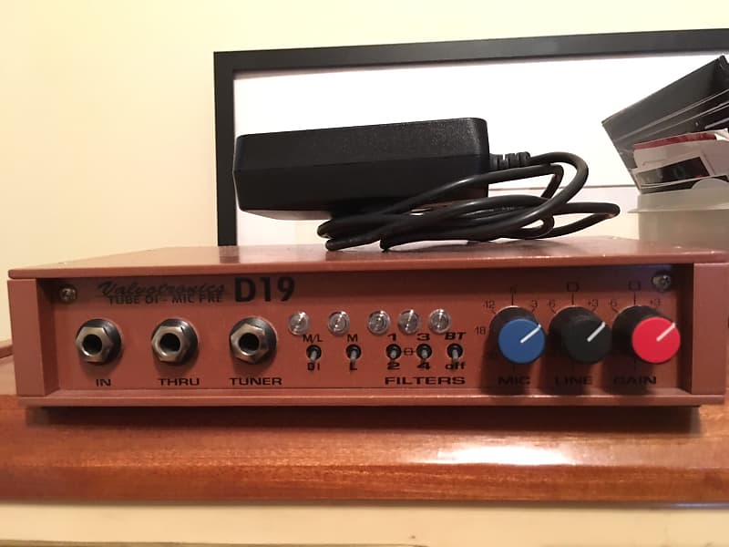 *rare* valvotronics D19 Tube DI Mic Pre | Reverb