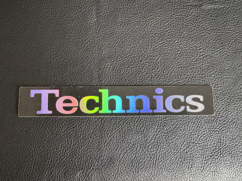Technics SL-1200MK5 Original Holographic label sticker | Reverb