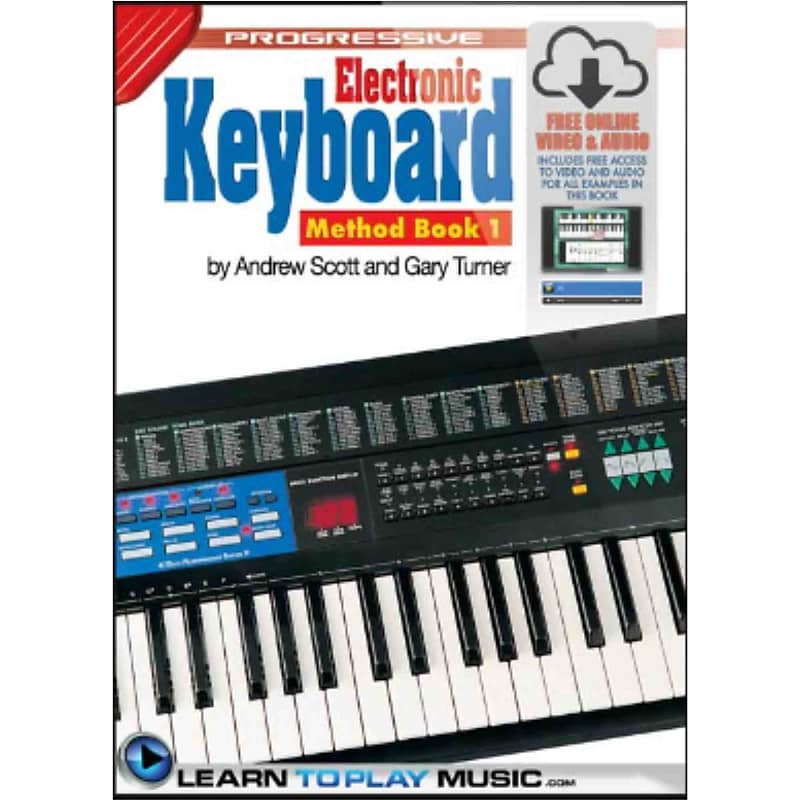 Progressive Electronic Keyboard Method Book 1, Online Audio | Reverb