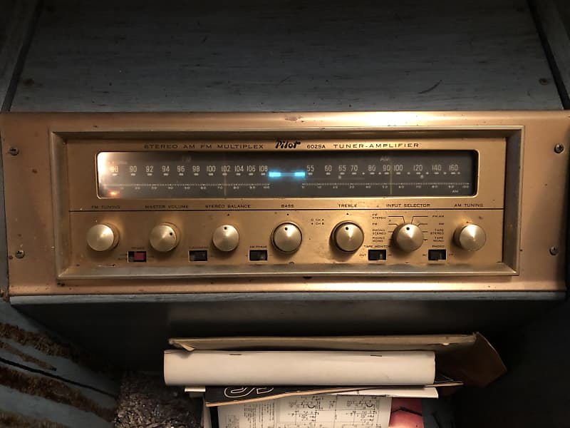 Pilot 602-SA Tube Tuner Receiver, 1963 | Reverb