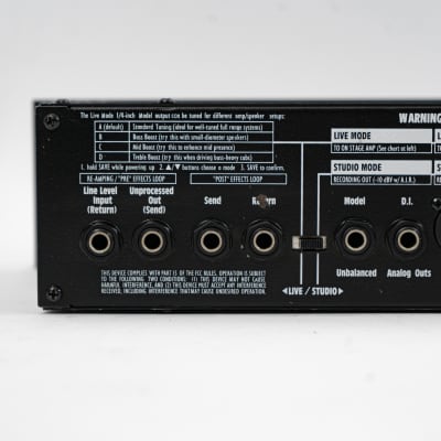 Line 6 Bass POD Pro Rack-Mount Programmable Bass Effects Unit | Reverb