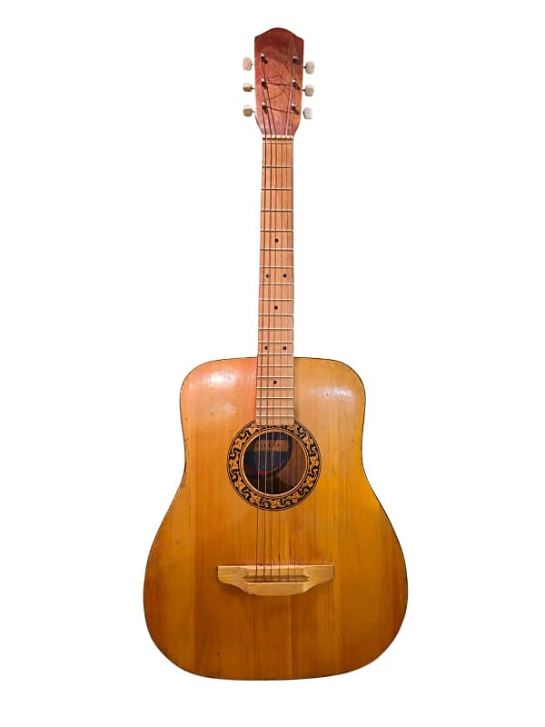 Vintage Trembita Acoustic Guitar Dreadnought 1980s | Reverb Australia