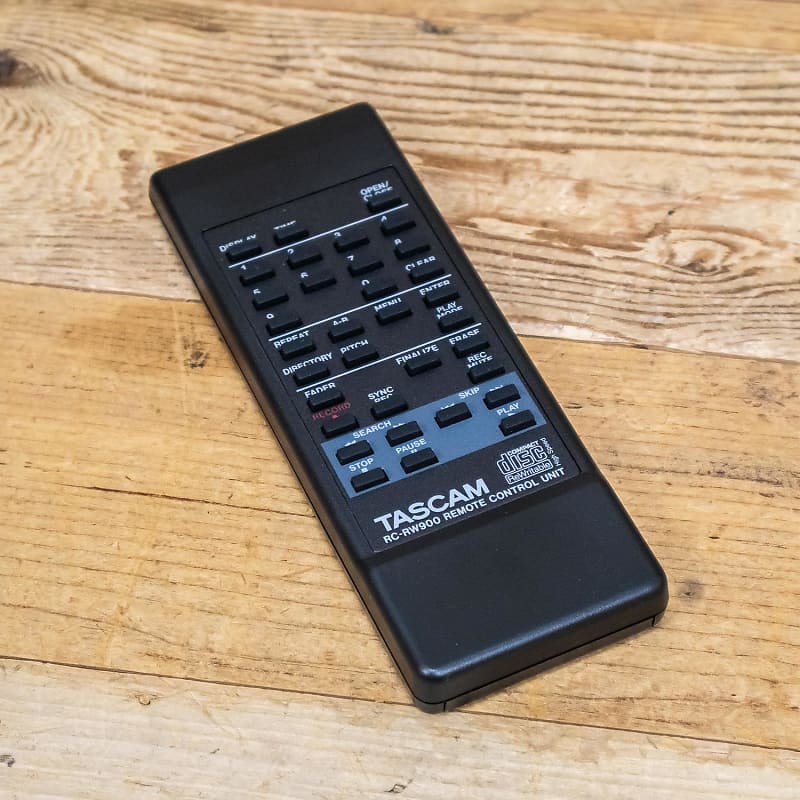 Tascam RC-RW900 Remote Control for Tascam CD-RW900MKII | Reverb