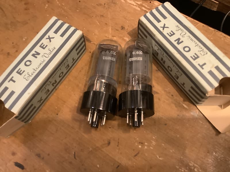 Teonex 6L6GC tube vacum tubes 6L6 / made in Uk / Vintage new | Reverb