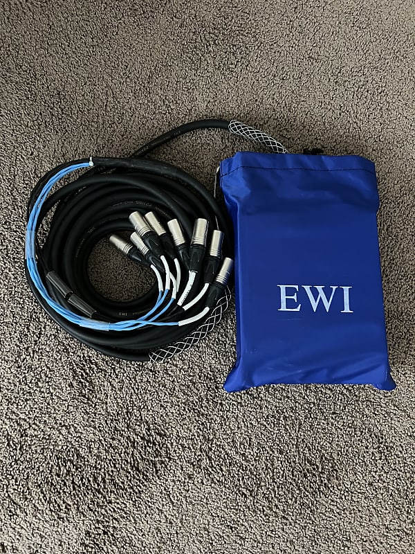 EWI PSX 8 CHANNEL XLR STAGE SNAKE 30 Foot | Reverb