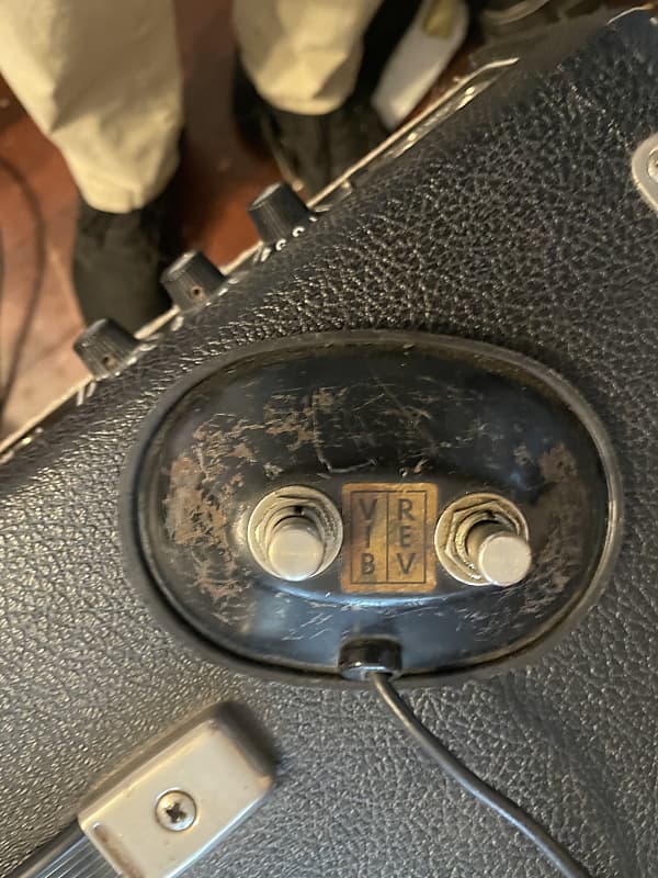 Genuine Vintage Fender Footswitch 60s | Reverb