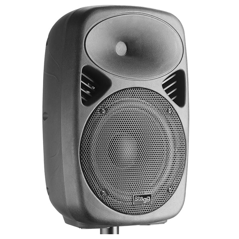 Stagg KMS8 Analog 100-Watts 8 in. 2-Way Active Speaker w/ | Reverb