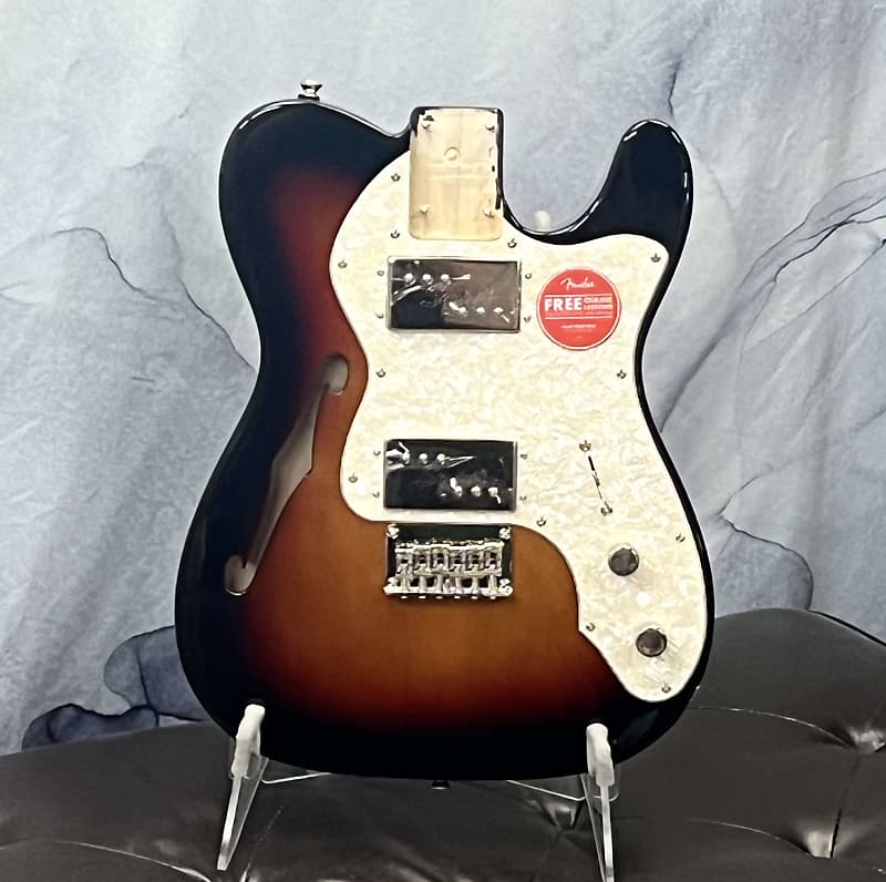 Squier Loaded Classic Vibe 70s Thinline Telecaster Body | Reverb