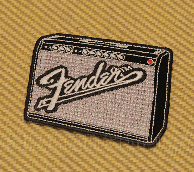 912-4790-000 Genuine Fender Guitar Iron-On Amp Patch w/ | Reverb