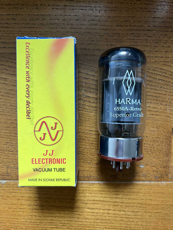 JJ Electronic 6550 Valve | Reverb