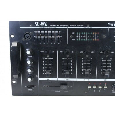 Samick - SD 4000 - 4 Channel Stereo Disco Mixer | Reverb